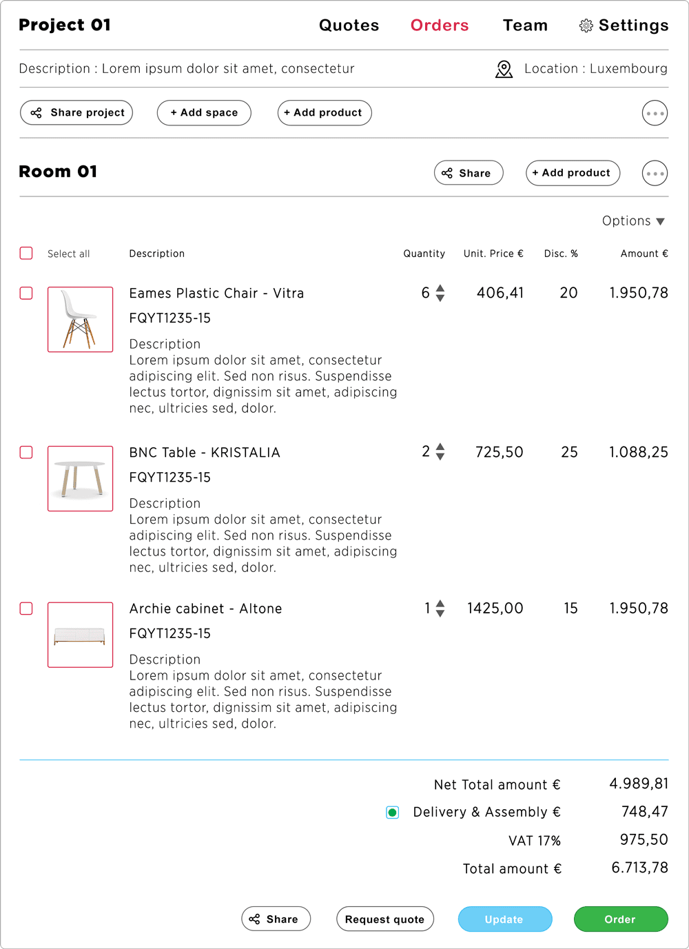 Settings - Inscape Interiors